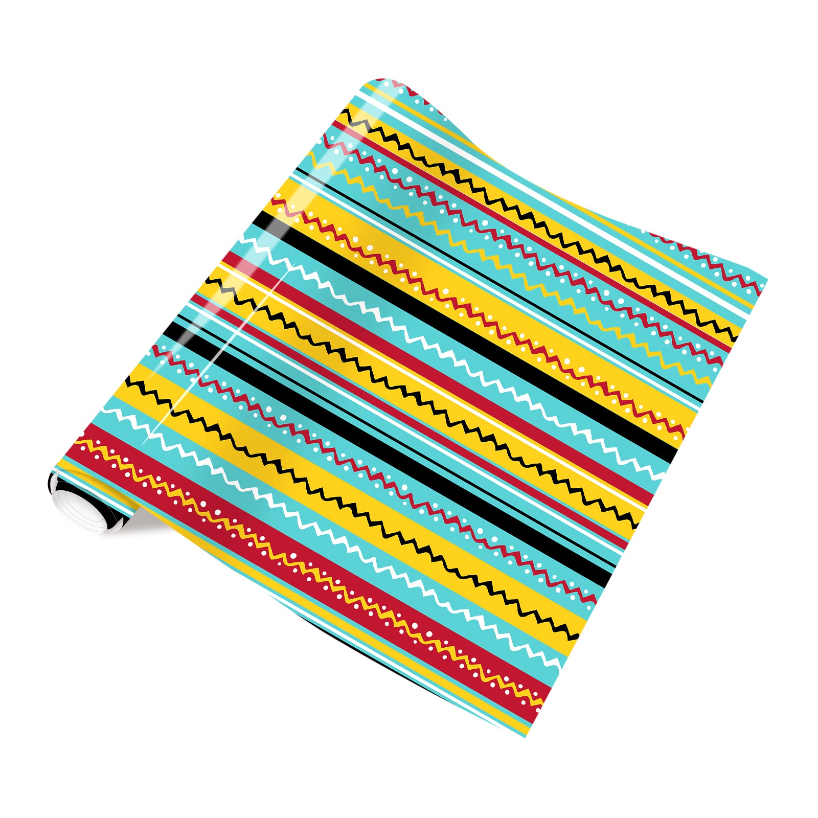 Tintnut Classic Mexican Heat Transfer Vinyl Yellow and Blue Stripes Pa ...