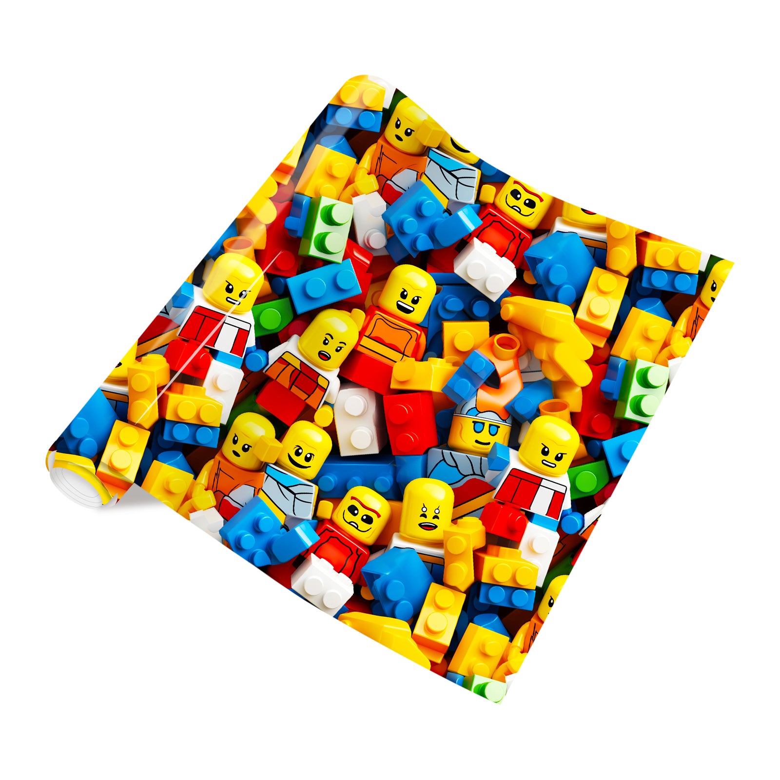 Tintnut Building Block HTV Vinyl Yellow and Red Vinyl Heat Transfer Gr ...